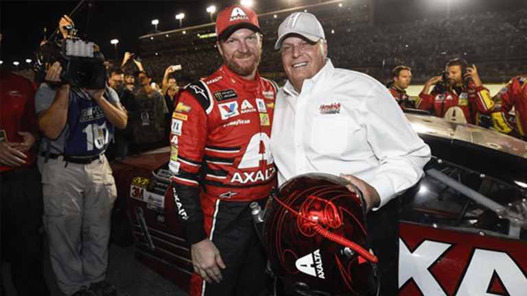 Last Ride Complete, Earnhardt Jr. Hands Helmet to Hendrick - Official ...